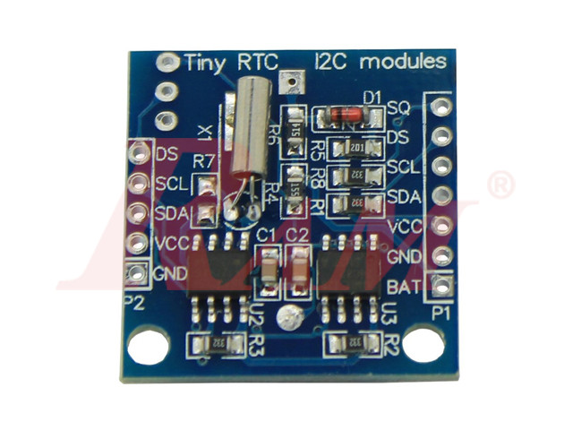 RTC - DS1307+ EEPROM AT24C32 I2C Module With Battery | RAM Electronics website